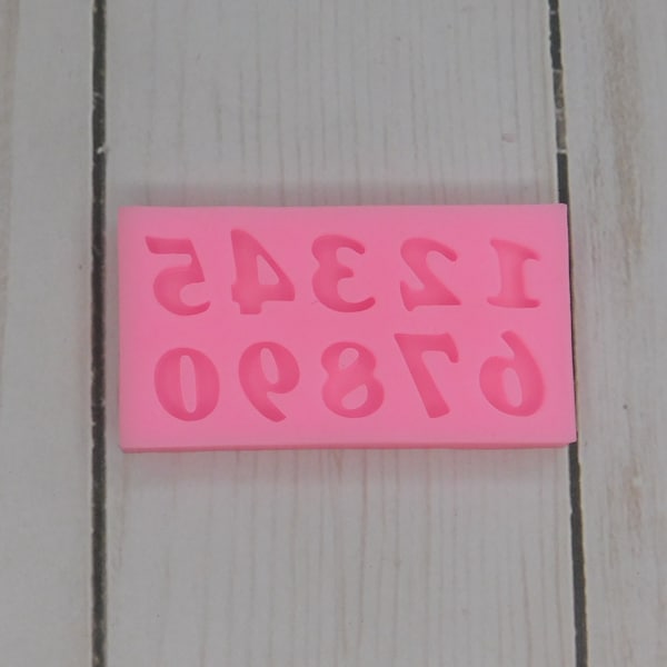 Silicone Number Moulds - Etsy