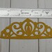Princess Crown Cake Topper, Gold Glitter Cake Topper, Cake Topper ...