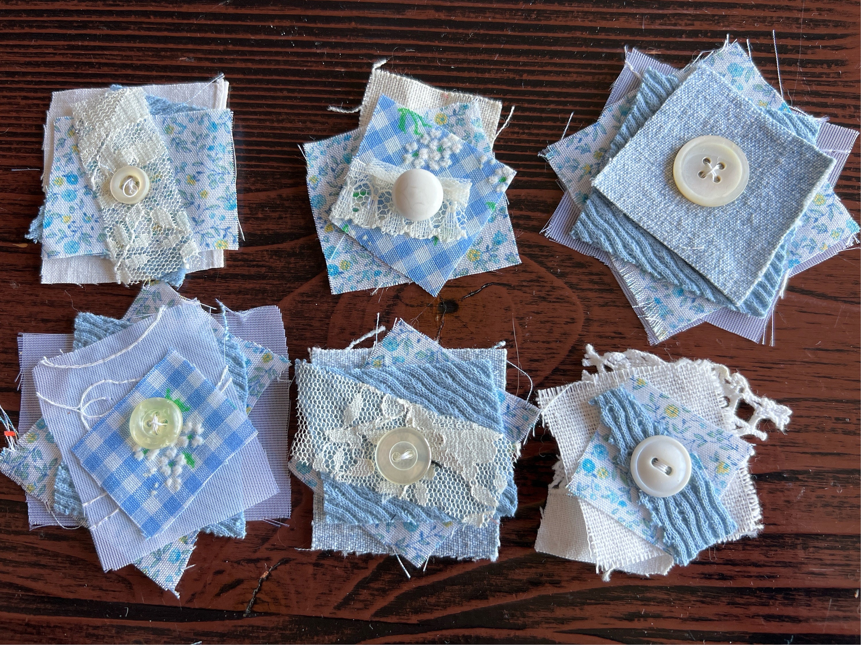 Colorful Snippets, Fabric Clusters, Slow Stitch, Junk Journal ...