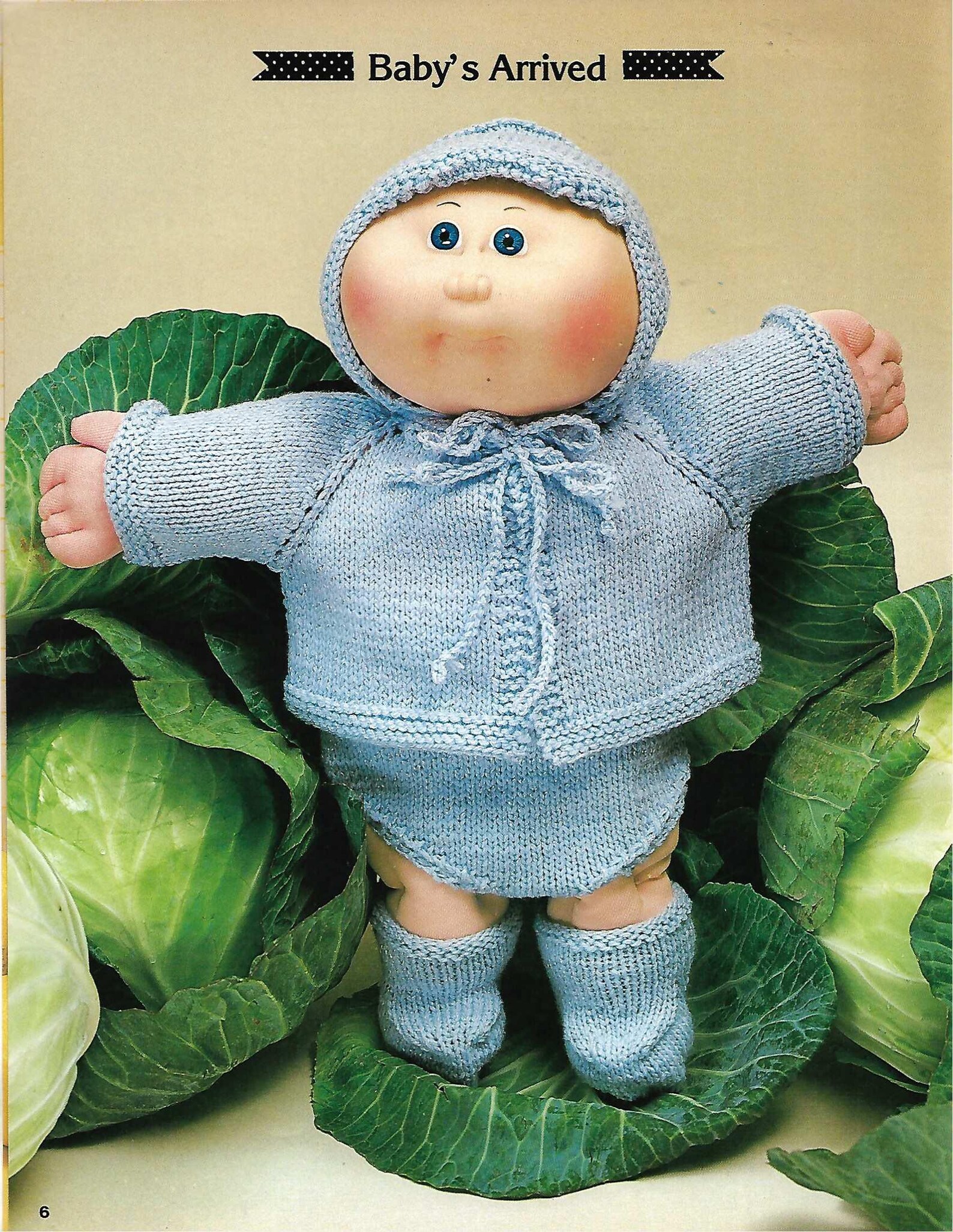Vintage Cabbage Patch Kids Preemie Knits PDF - Etsy