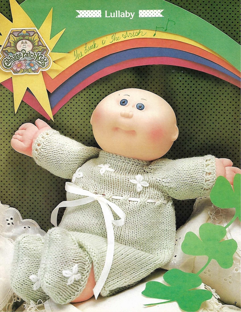 Vintage Cabbage Patch Kids Preemie Knits PDF - Etsy