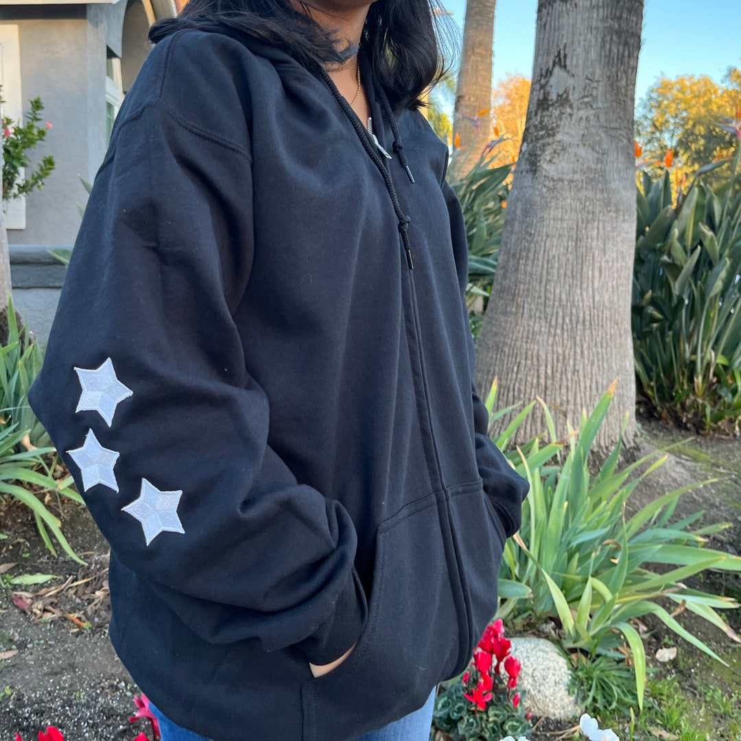 Star Jacket, Gifts for Her, Downtown Girl, Zip Up, Hoodie - Etsy