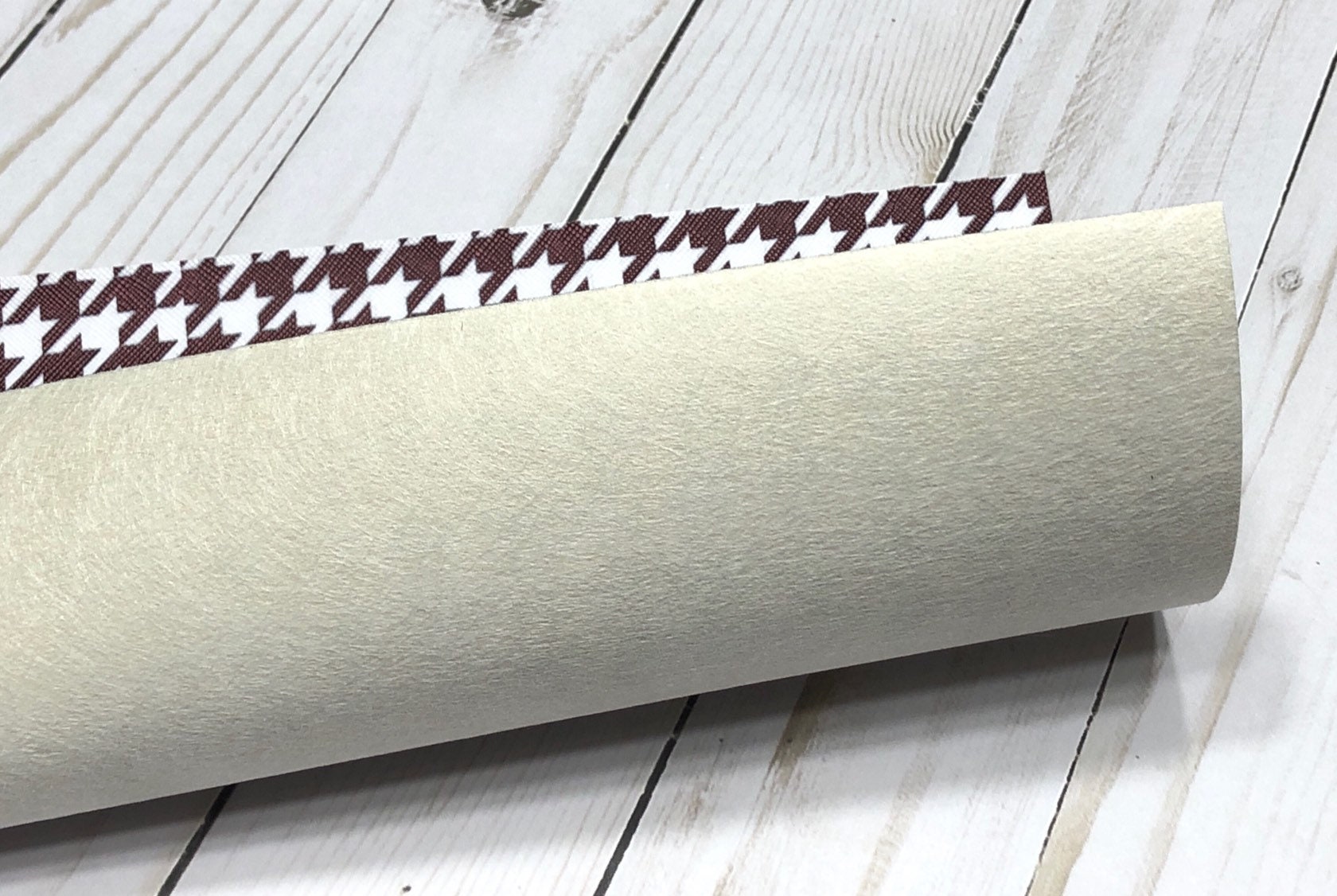 URBAN HOUNDSTOOTH Faux Leather Sheets Craft Supplies Leather - Etsy