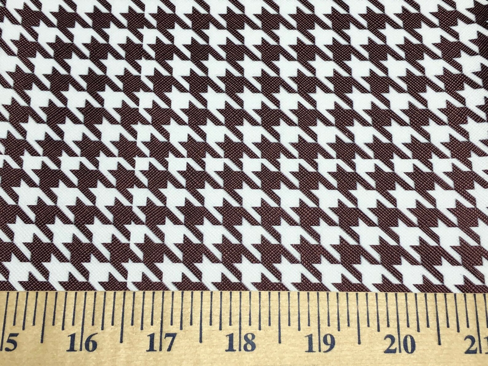 URBAN HOUNDSTOOTH Faux Leather Sheets Craft Supplies Leather - Etsy