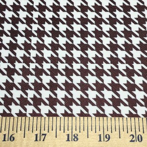 URBAN HOUNDSTOOTH Faux Leather Sheets Craft Supplies Leather - Etsy
