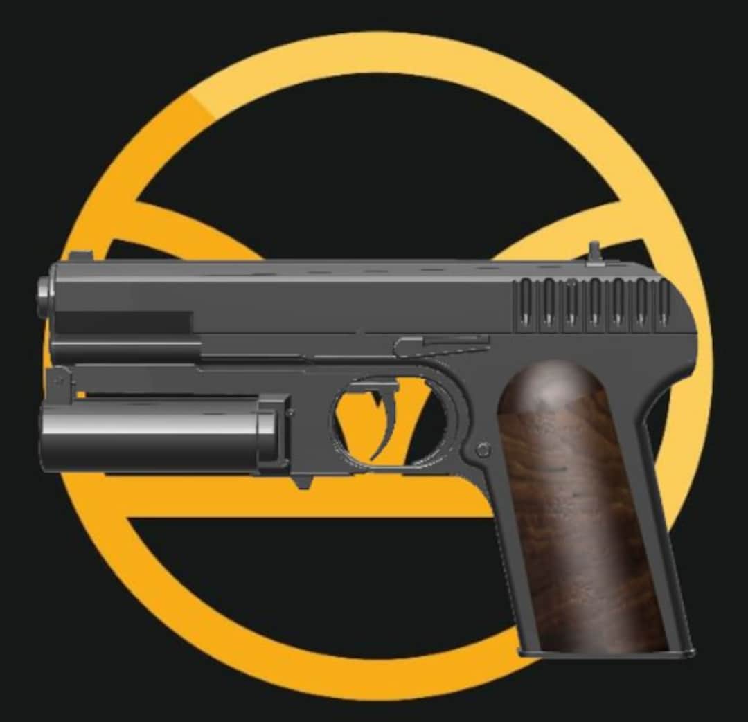 Kingsman Pistol/tokarev/tt-30/33/replica/stl Digital 3d - Etsy UK