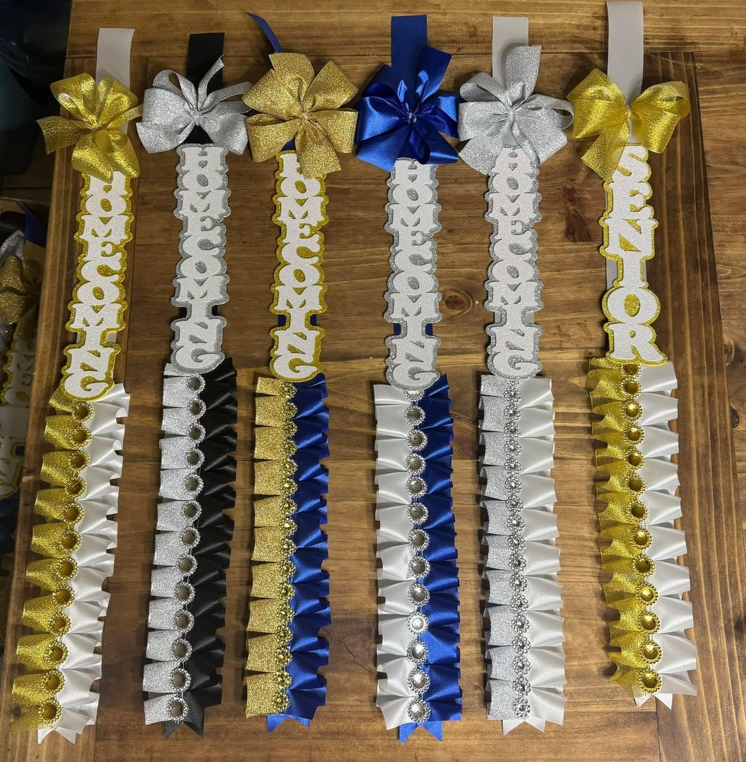 Ruffle Braid With Cutout Braid | Homecoming Mum Braid | Mum Braid ...