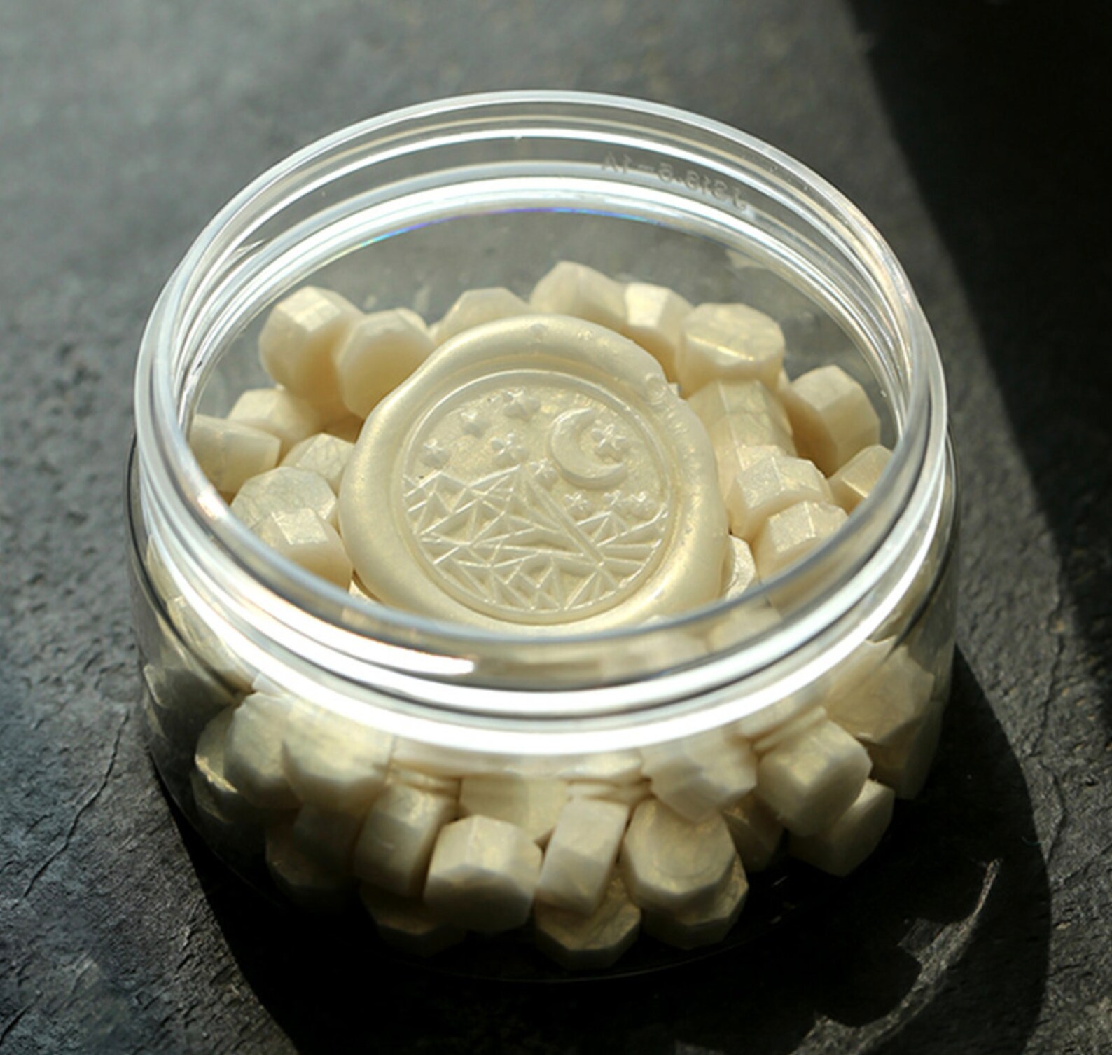 Iridescent Hexagon Wax Seal Melts - Etsy