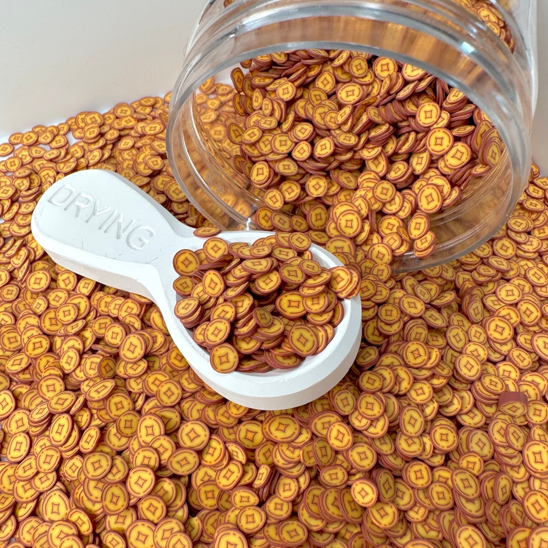 5MM Game Coin, Currency Coin Polymer Clay Sprinkle Slice NOT EDIBLE D9 ...