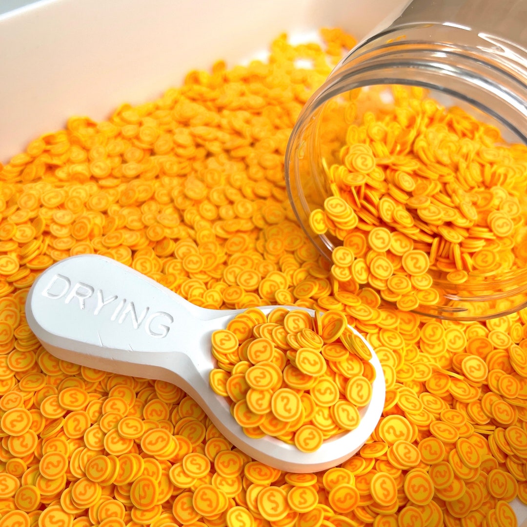 FAKE 5MM Yellow Coin Money Polymer Clay Sprinkle NOT EDIBLE D32-01 - Etsy