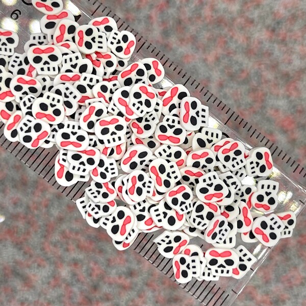 Polymer Clay Skull - Etsy