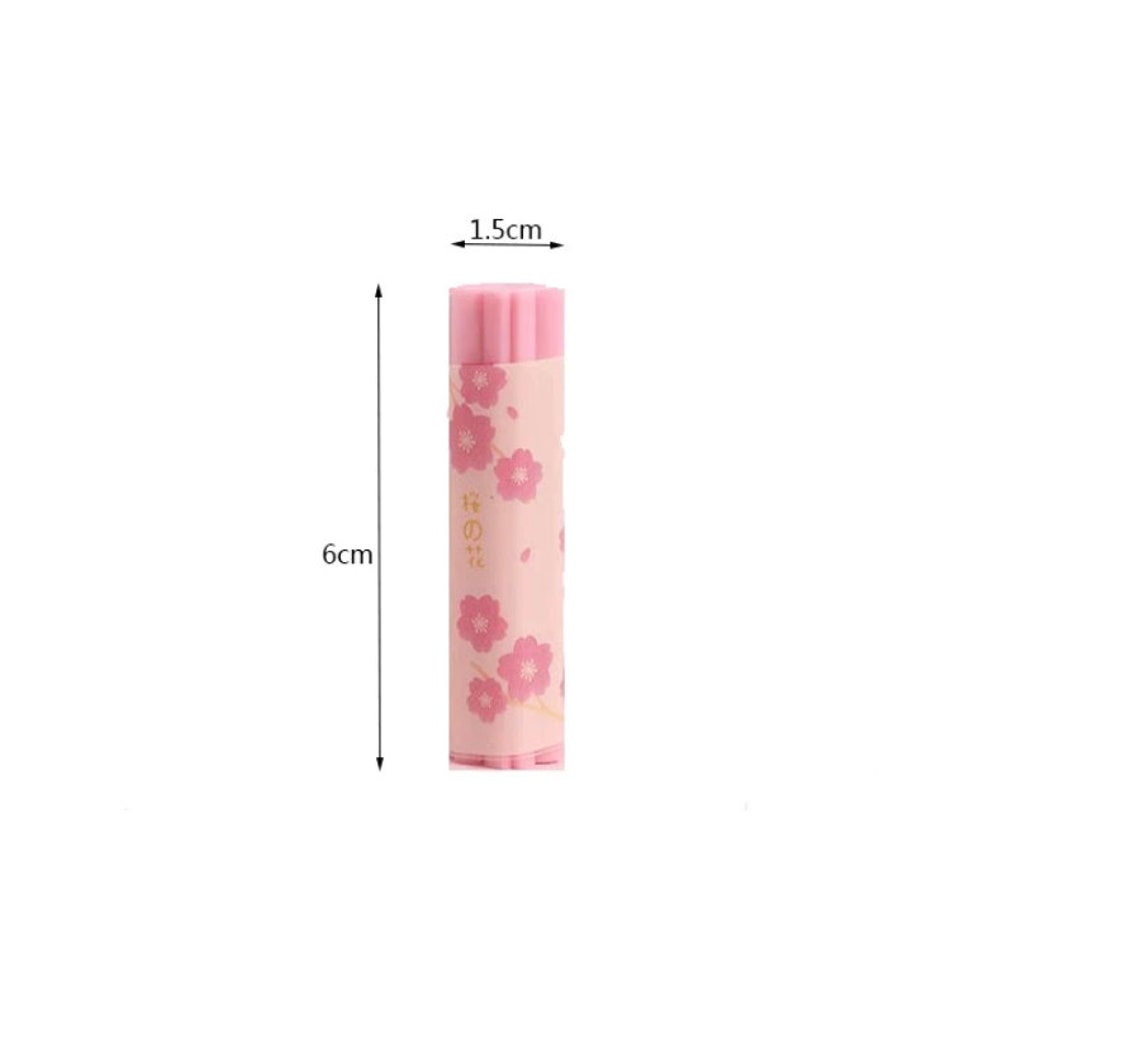 Cute Sakura Eraser for School Stationary School Supplies - Etsy