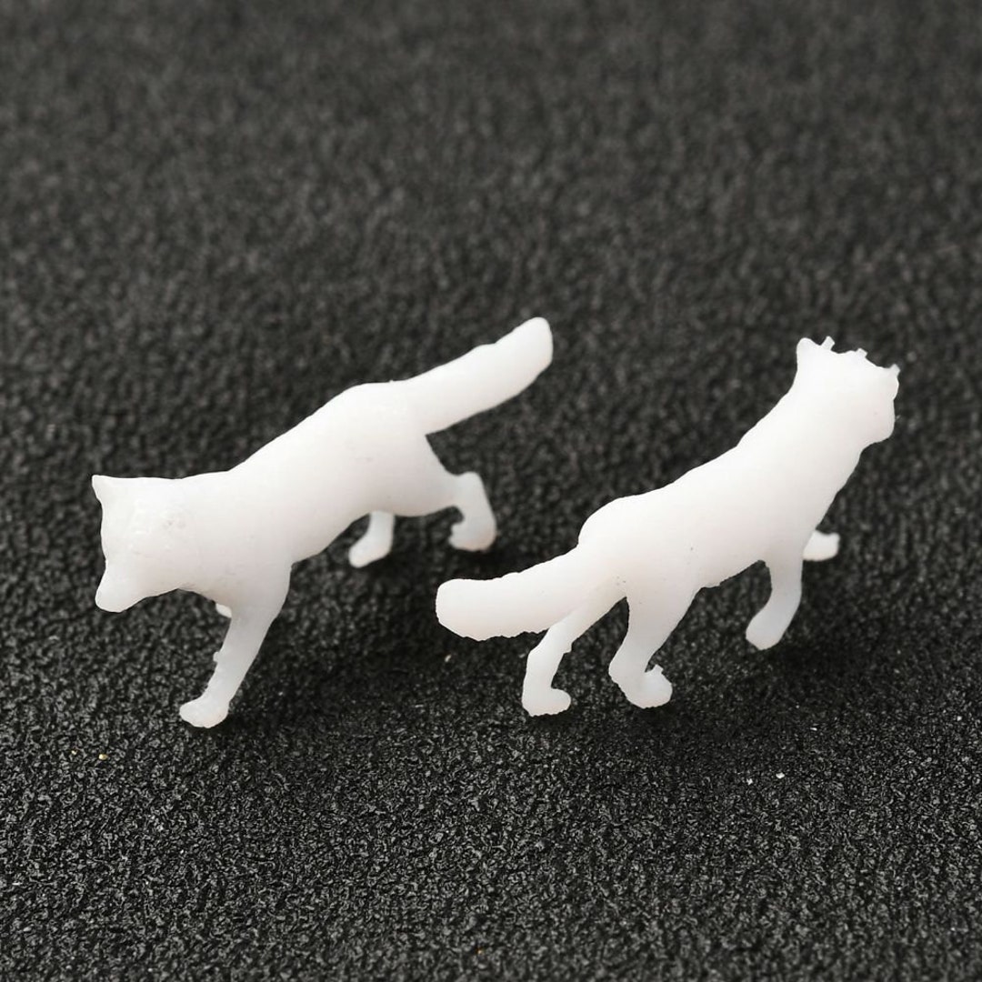 1PC 3D Resin Wolf Animal Model 9mm X 19.5mm X 4mm - Etsy