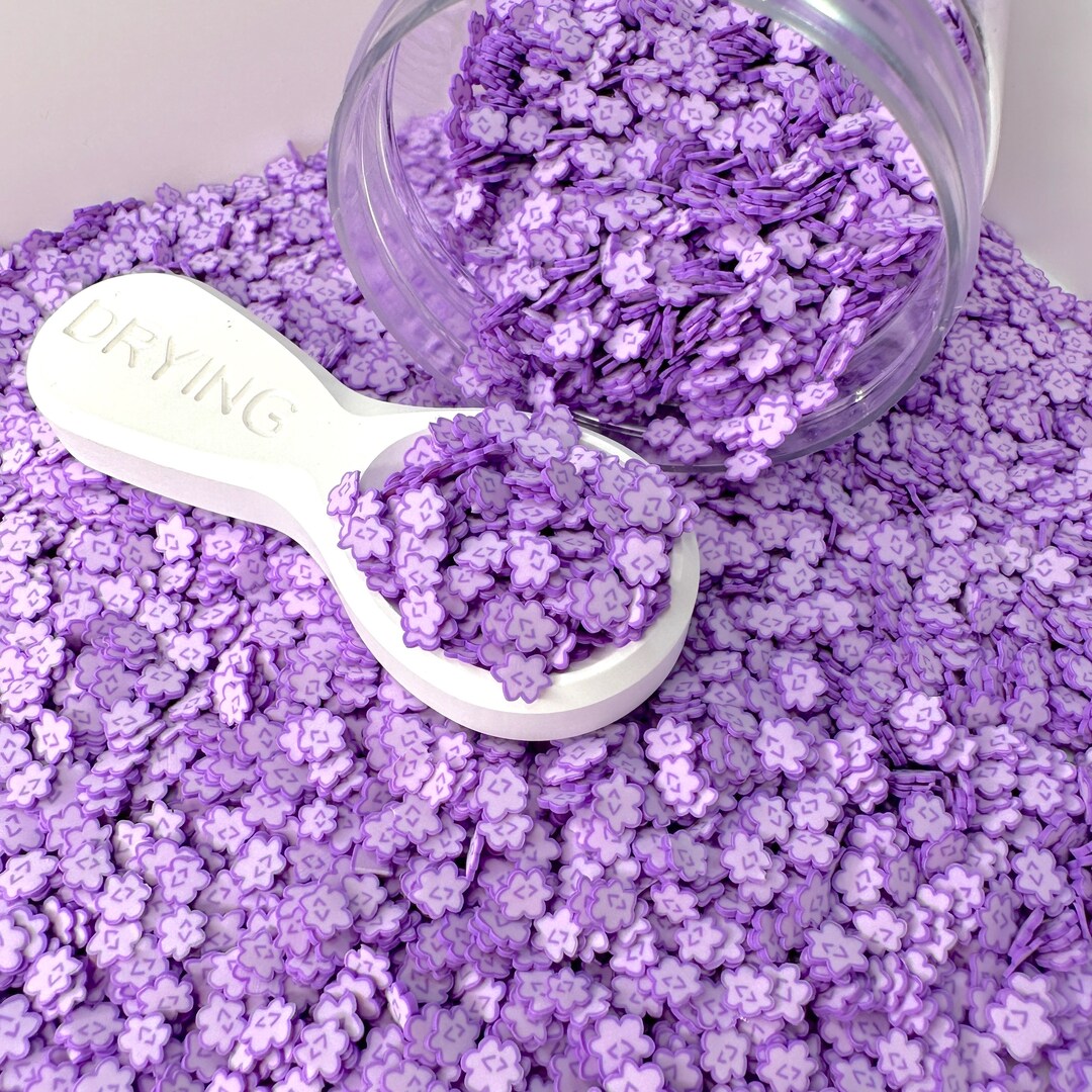 FAKE Light Purple, Japanese Star Candy, Konpeito Theme Polymer Clay ...