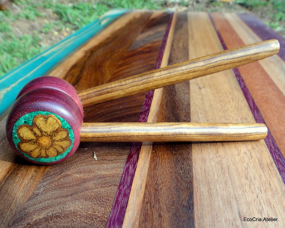 Ayahuaska Vine 2 in 1 - Tepi and Kuripe - Malachite Inlay - Articulate ...