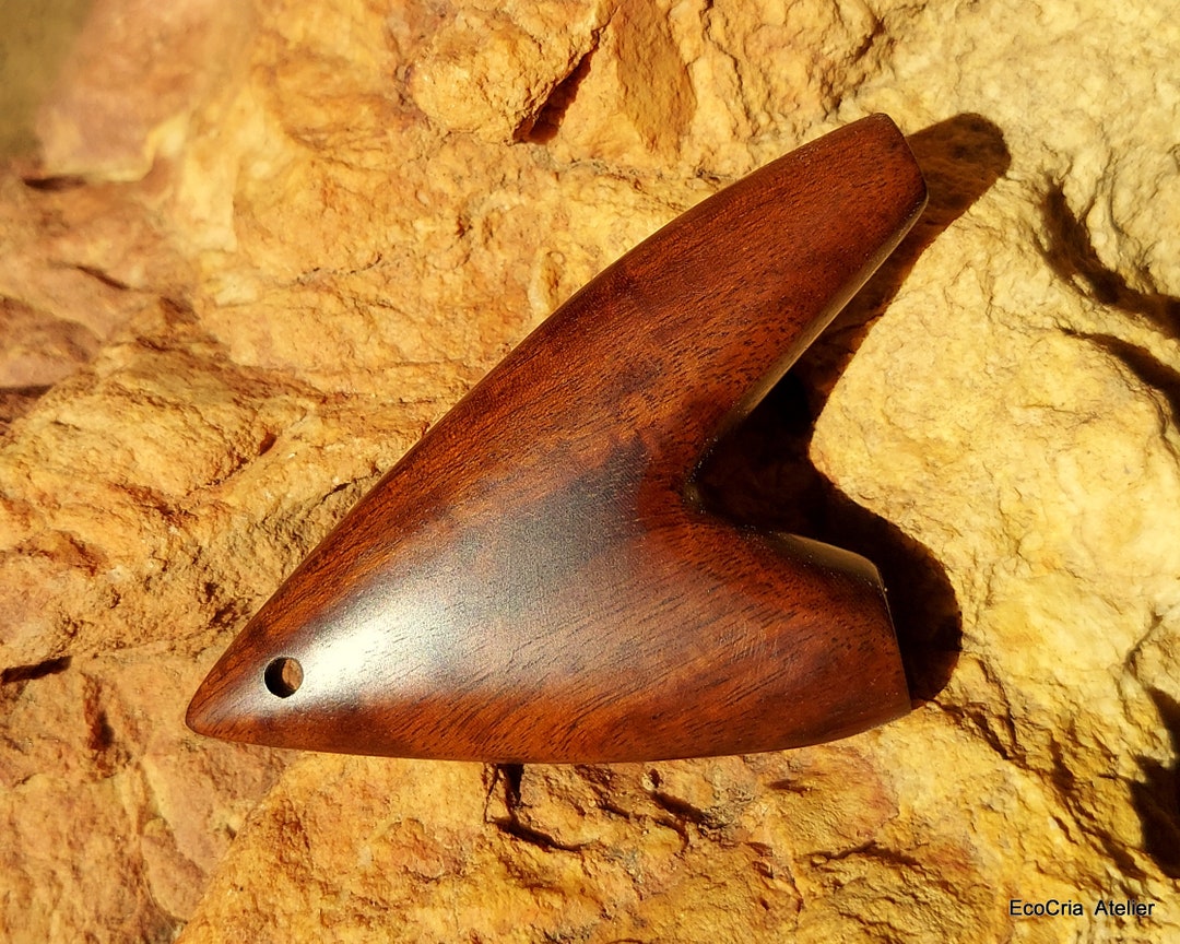 Solid Hardwood Kuripe Single Block Self Applicator, Hapeh Applicator ...