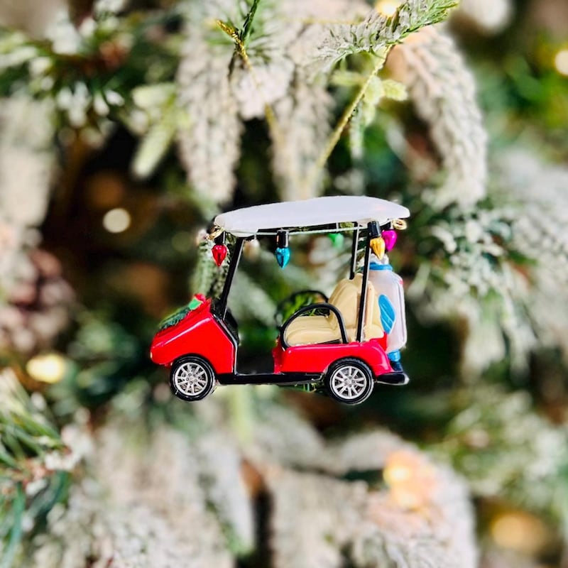 Christmas Golf Cart Decor - Etsy