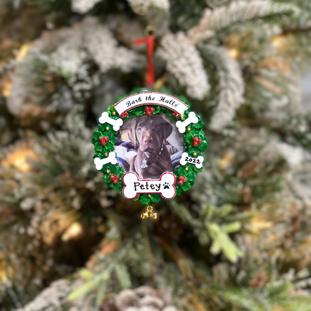 Pet Picture Frame Dog Pet Frame Personalized Christmas - Etsy