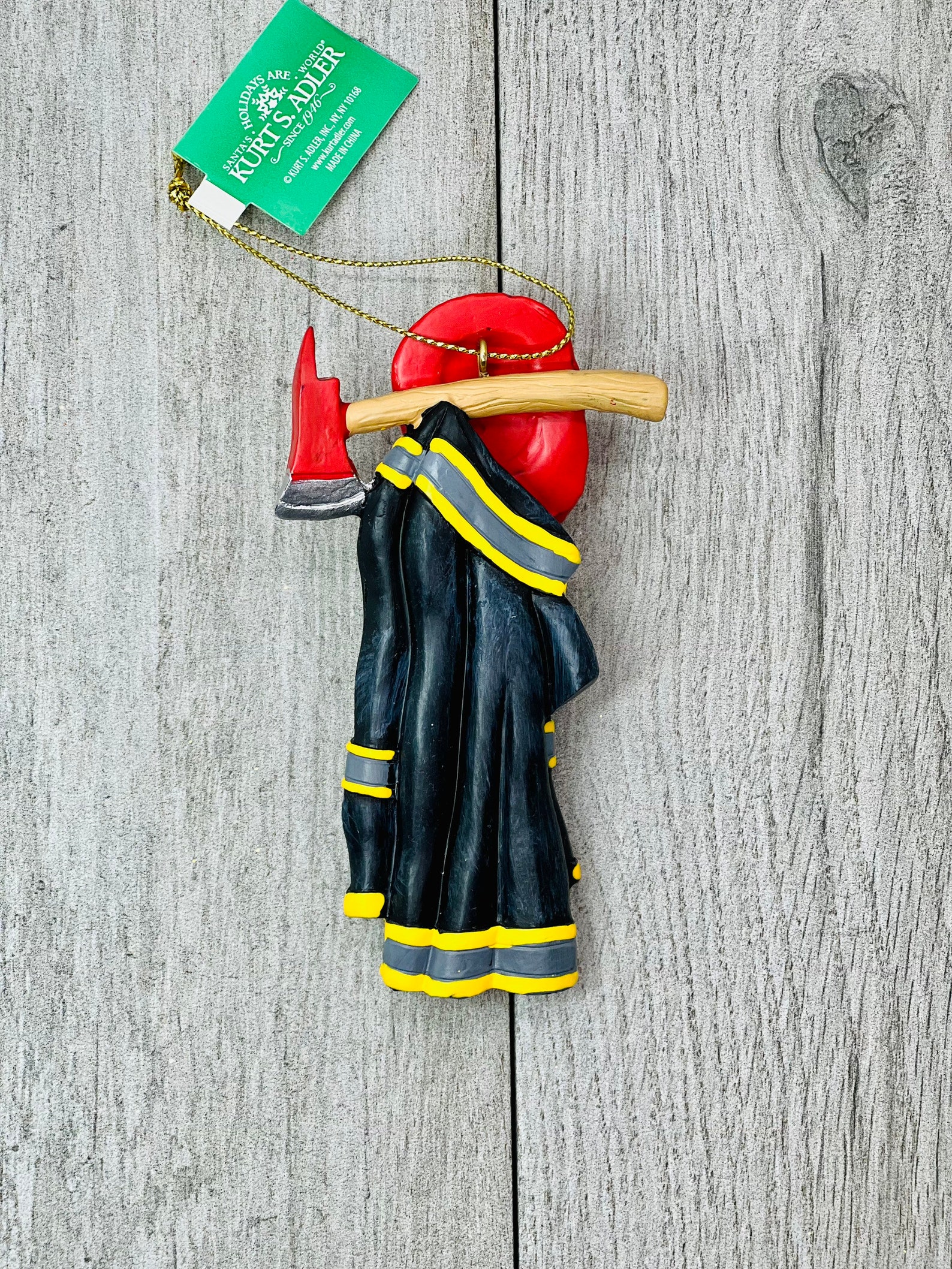 Fireman Ornament Personalized Christmas Ornament - Etsy