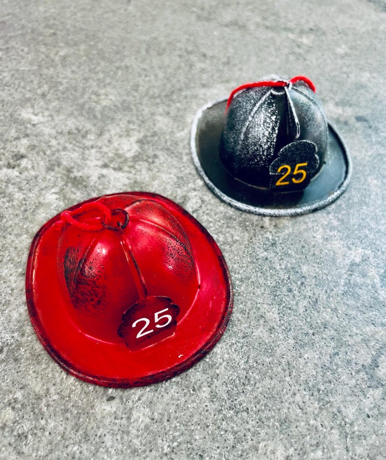 Personalized Firefighter Helmet Christmas Ornament | First Responder ...