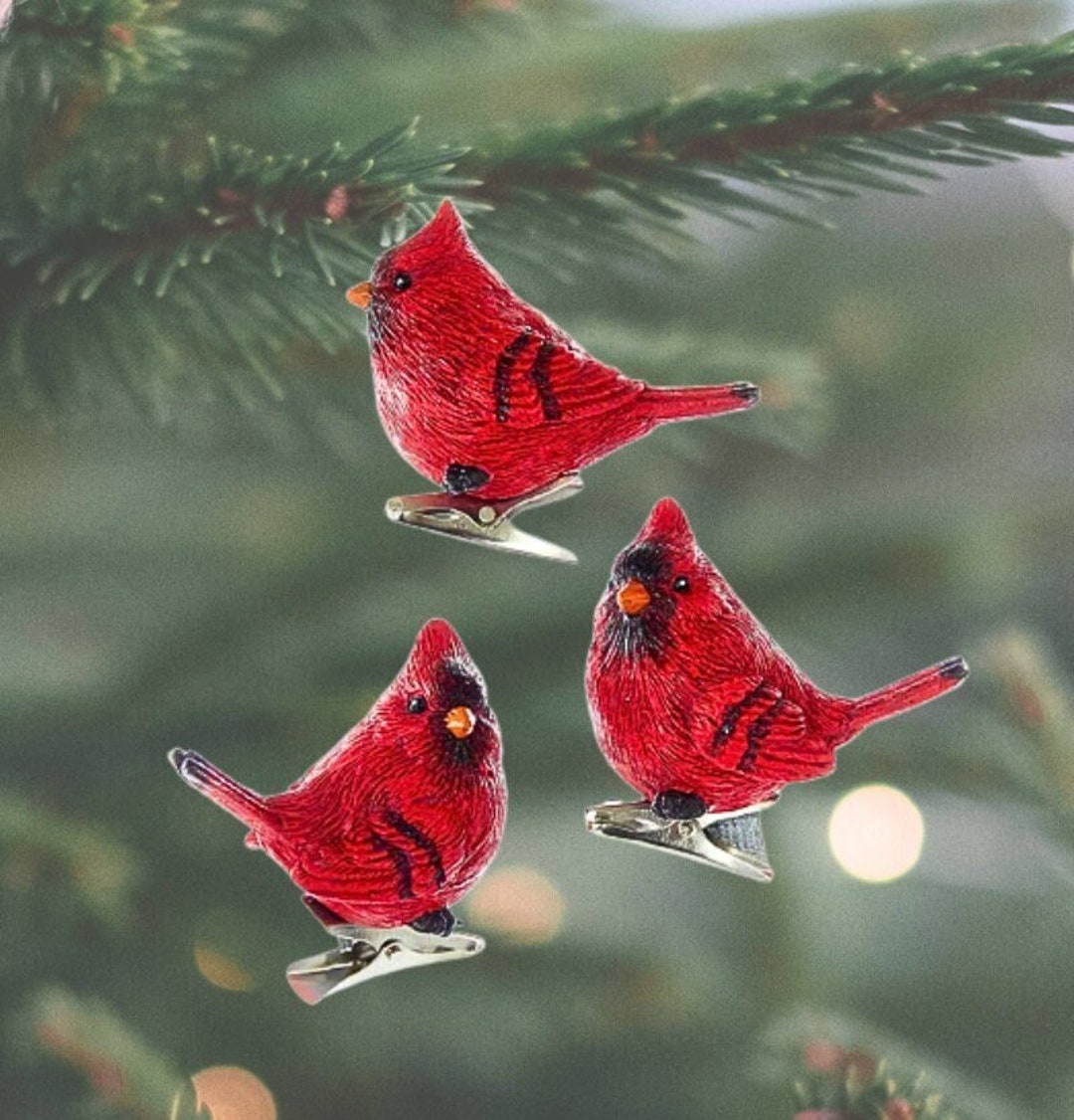 Cardinal Ornament Red Cardinal Ornaments Bird Ornament Bird Gift Bird ...