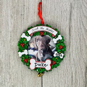 Pet Picture Frame Dog Pet Frame Personalized Christmas - Etsy