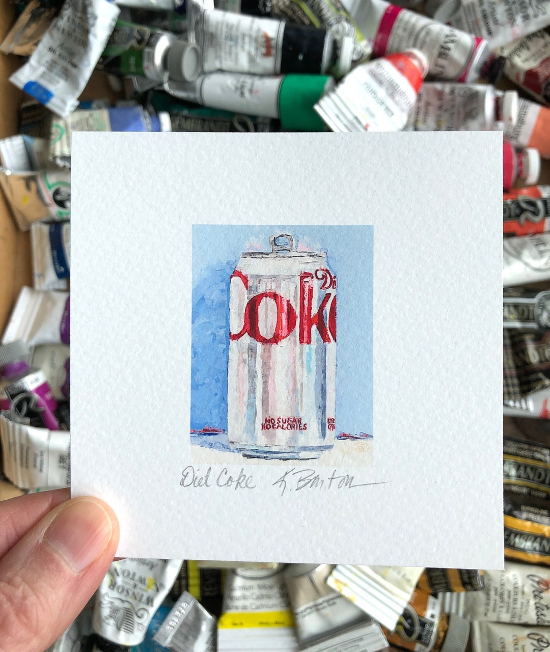 Diet Coke Can Still Life, Diet Coke Gifts, Red White and Blue Decor ...