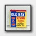Old Bay Seasoning Kitchen Art Print, Maryland, Seafood Art, Chef Gift ...