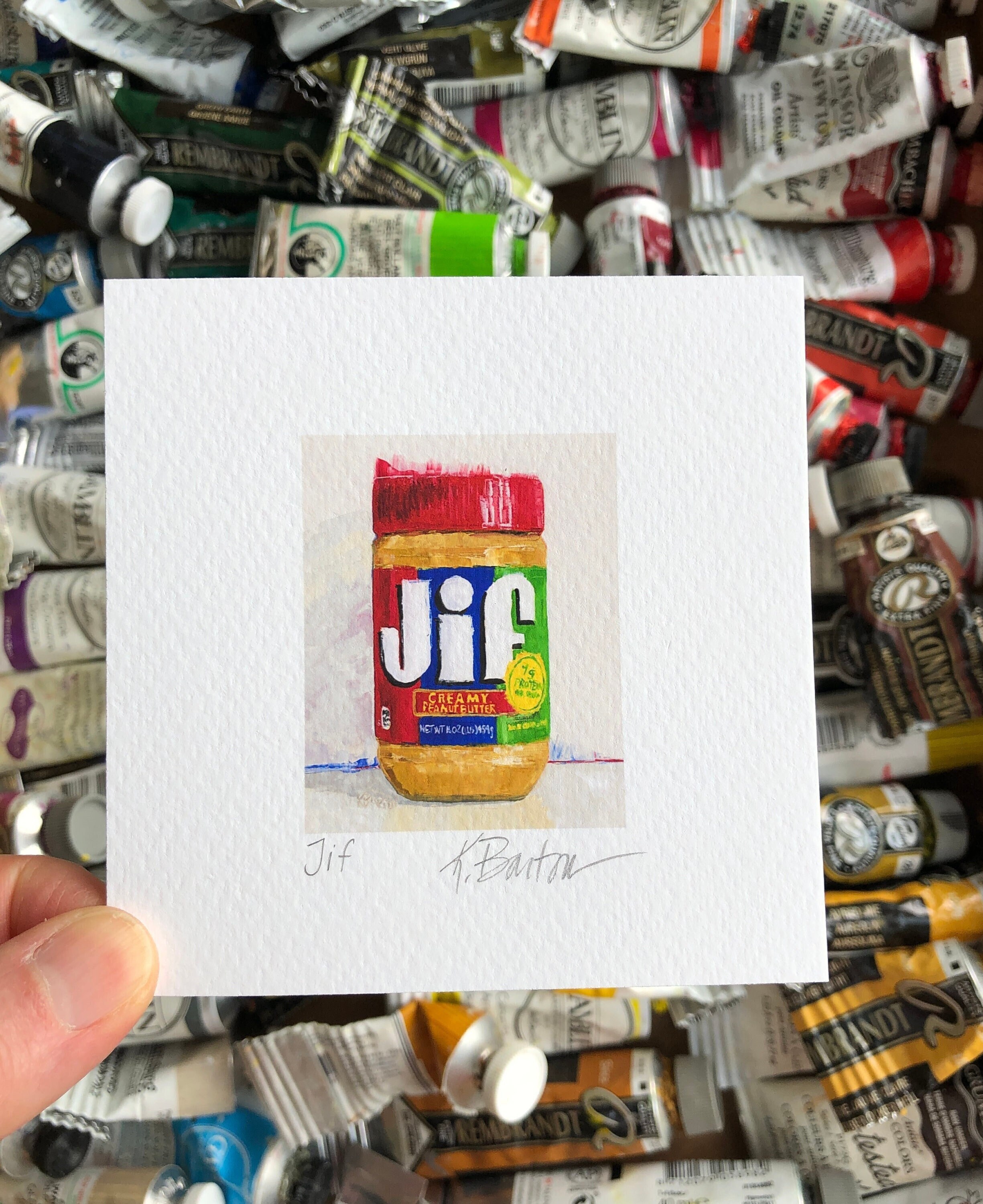 Jif Peanut Butter Jar