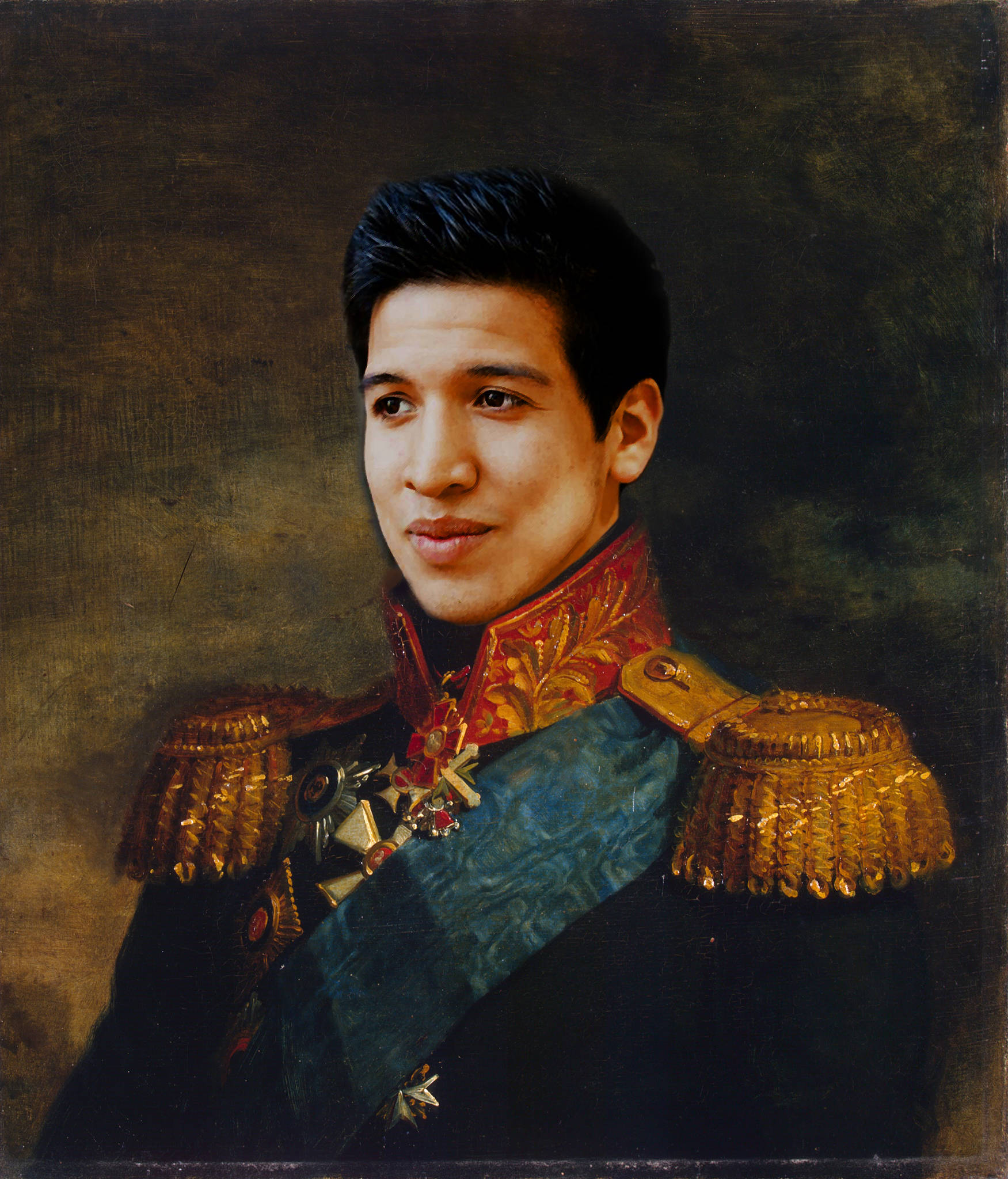 Custom Military Portrait Face Replace, Royal, General, Personalized - Etsy