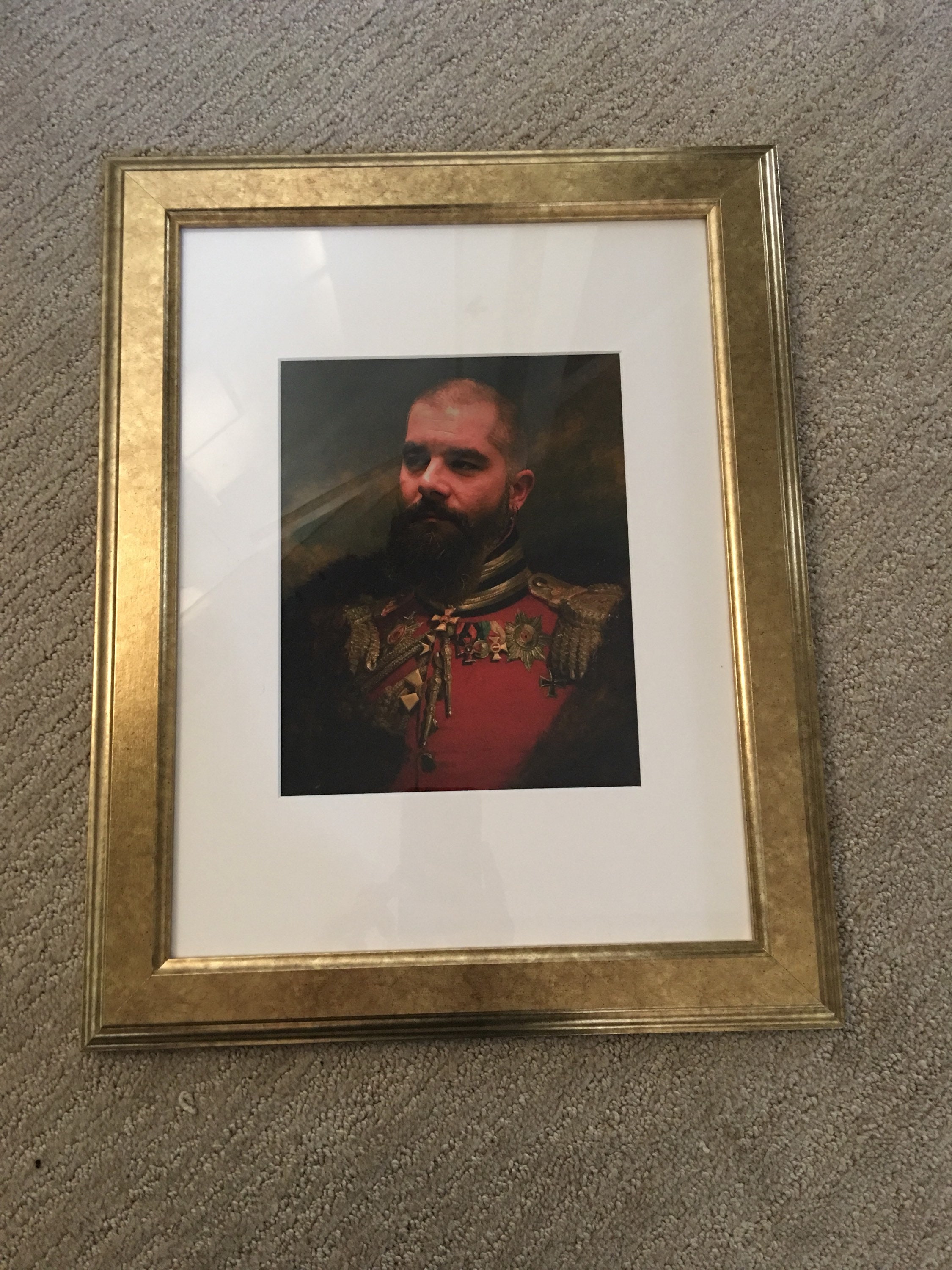 Custom Military Portrait Face Replace, Royal, General, Personalized - Etsy
