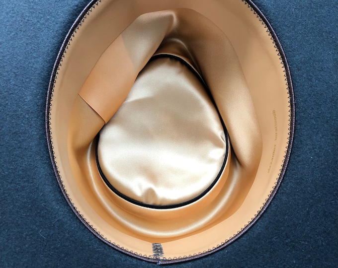Satin Hat Liner for Fedora and Cowboy Hats Made in USA - Etsy