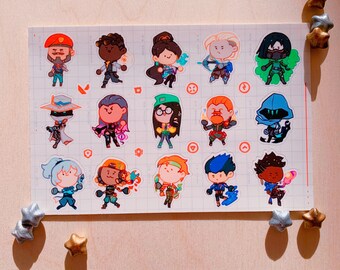 Neon Valorant Sticker - Etsy