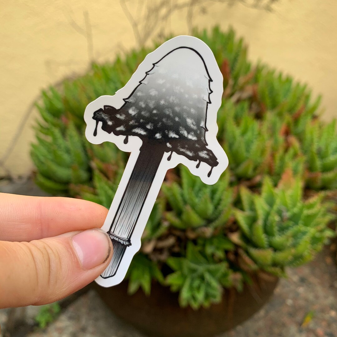 Mushroom Sticker // Sappy Mushroom // Mushy Slap - Etsy