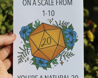 Dnd Greeting Card - Etsy
