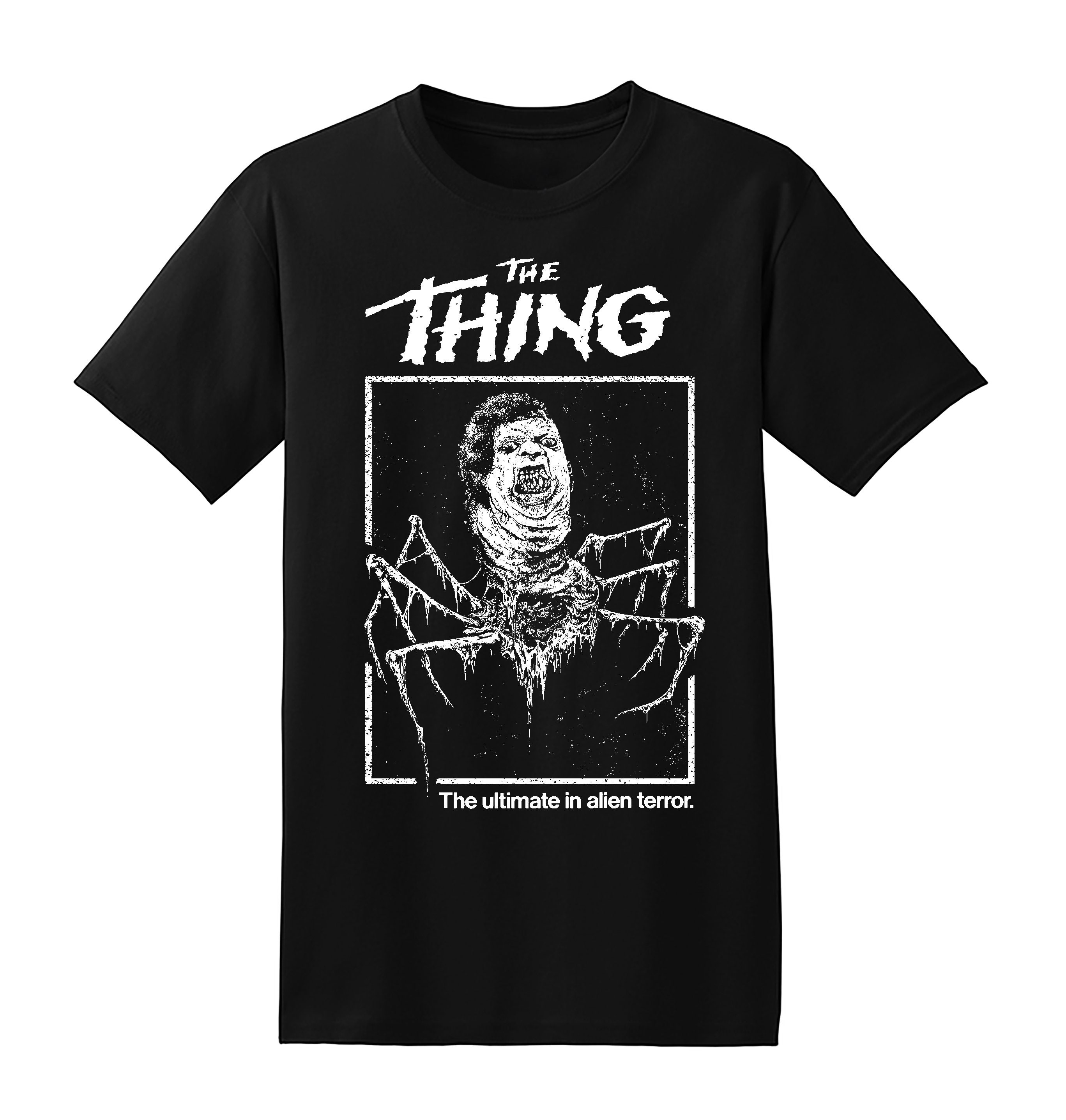 The Thing head Tshirt | Etsy