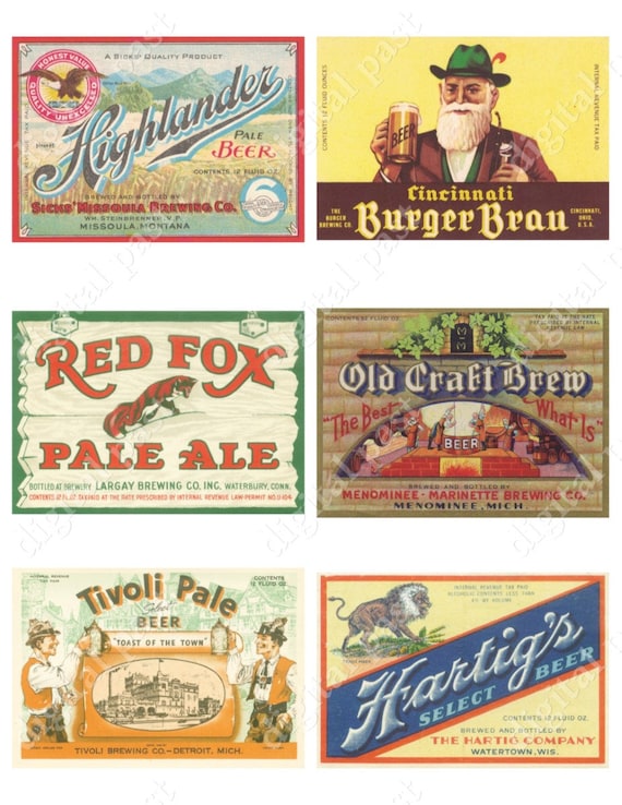 American Beer Labels