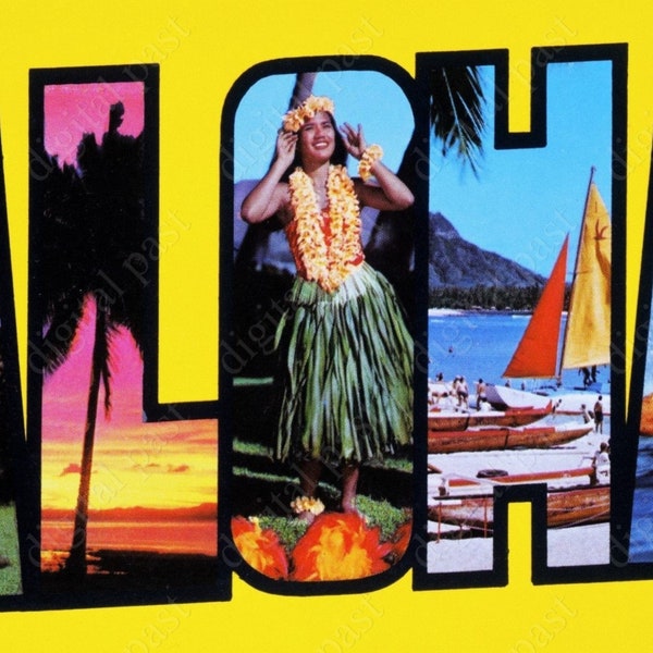 Surfing Postcards Hawaii - Etsy