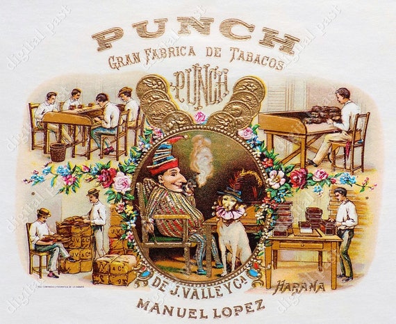 Vintage Cuban Cigar Box