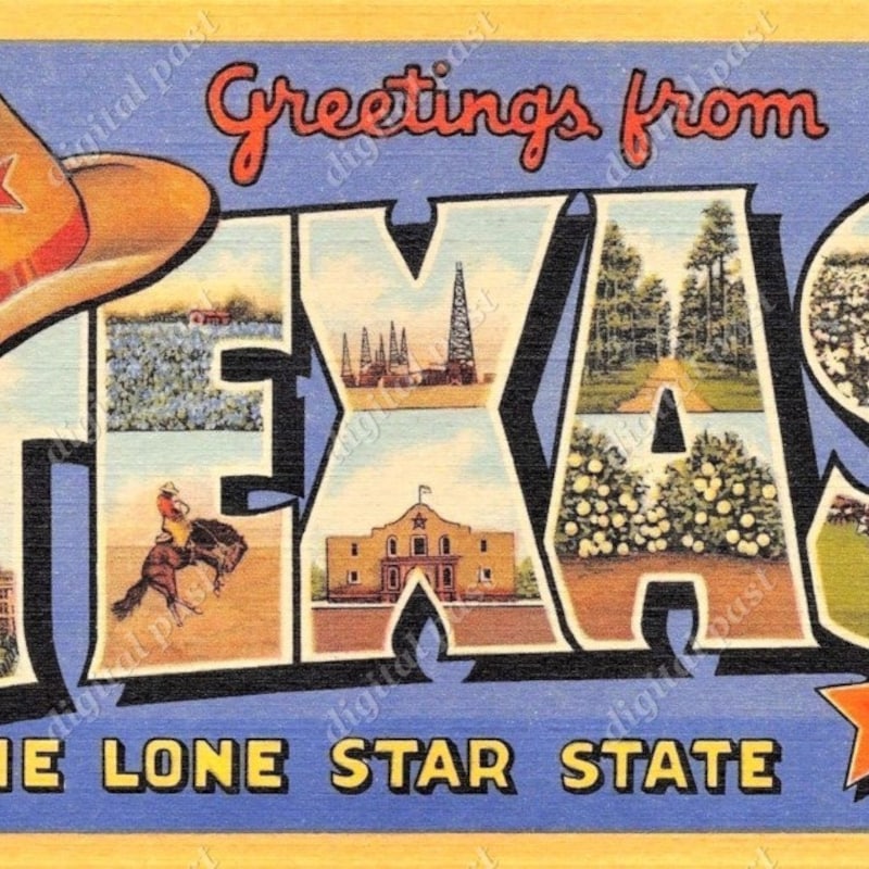 Lone Star State - Etsy