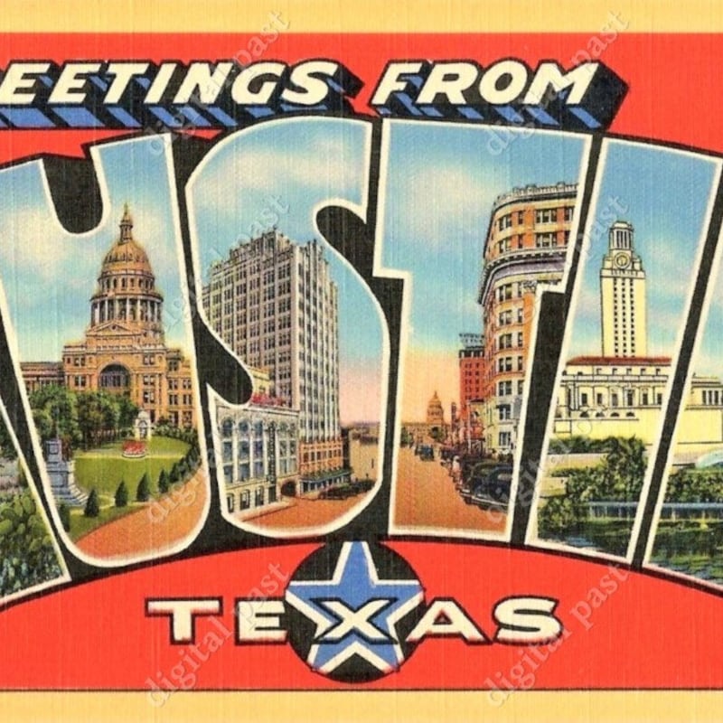 Austin Texas - Etsy