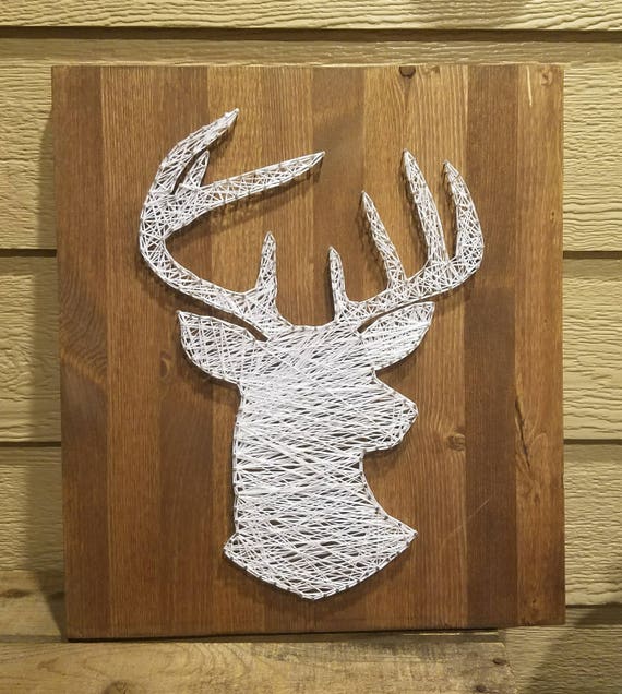 Deer Head String Art | Etsy