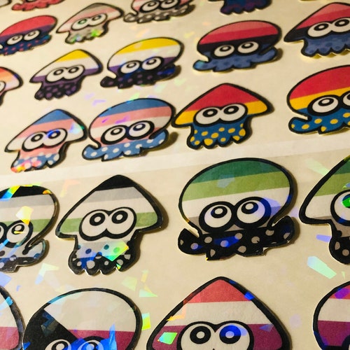 Splatoon Stickers Squid Sisters off the Hook Agents 3 and - Etsy