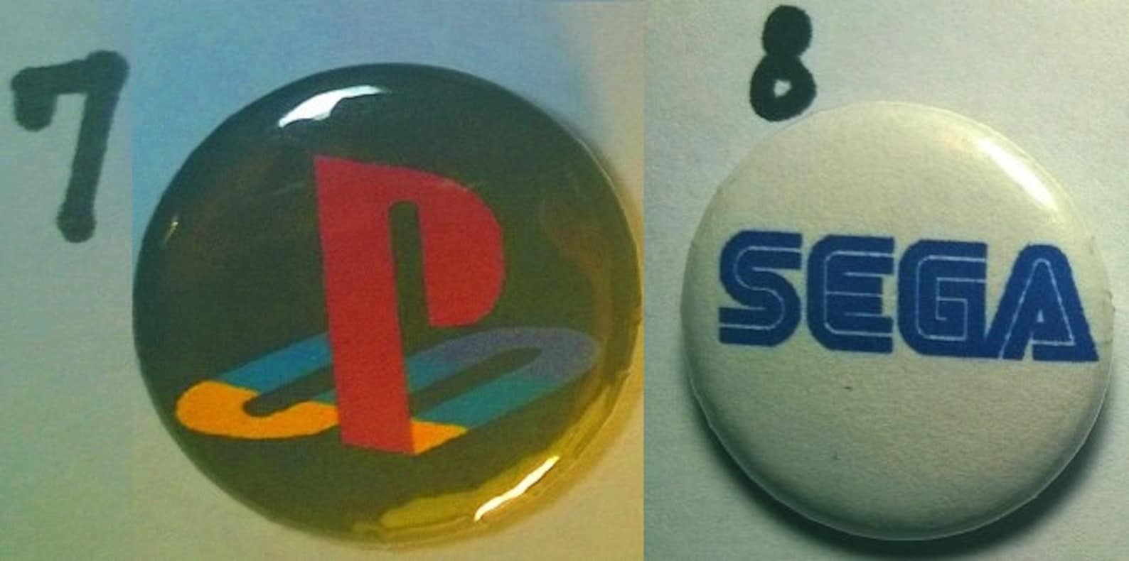 Game Logo Buttons - Etsy