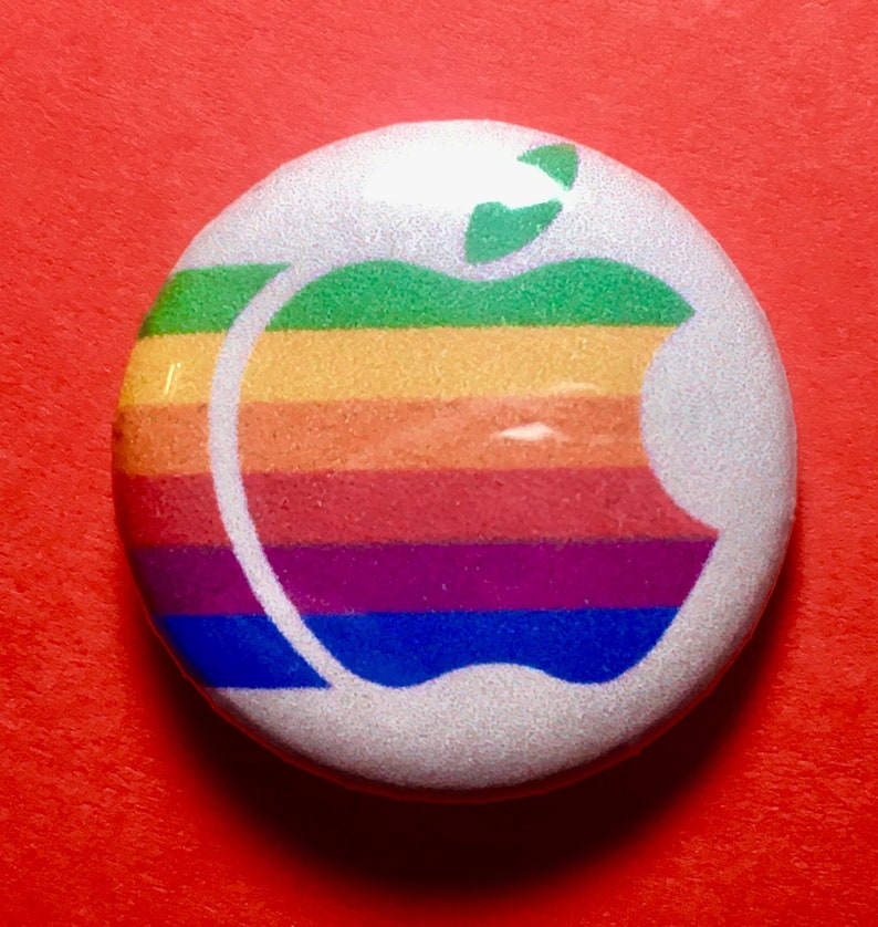 Retro Windows and Apple Logo Buttons - Etsy