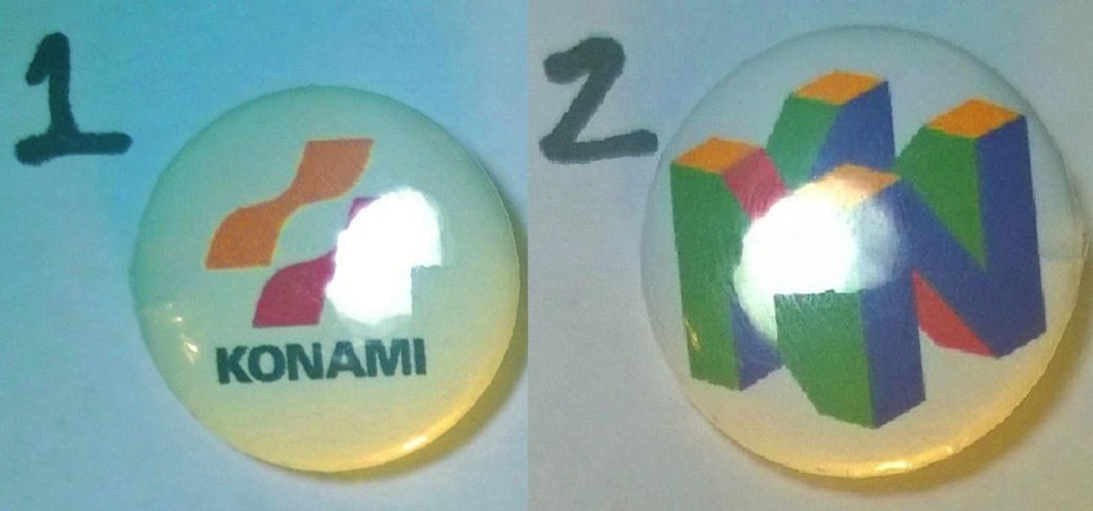 Game Logo Buttons - Etsy