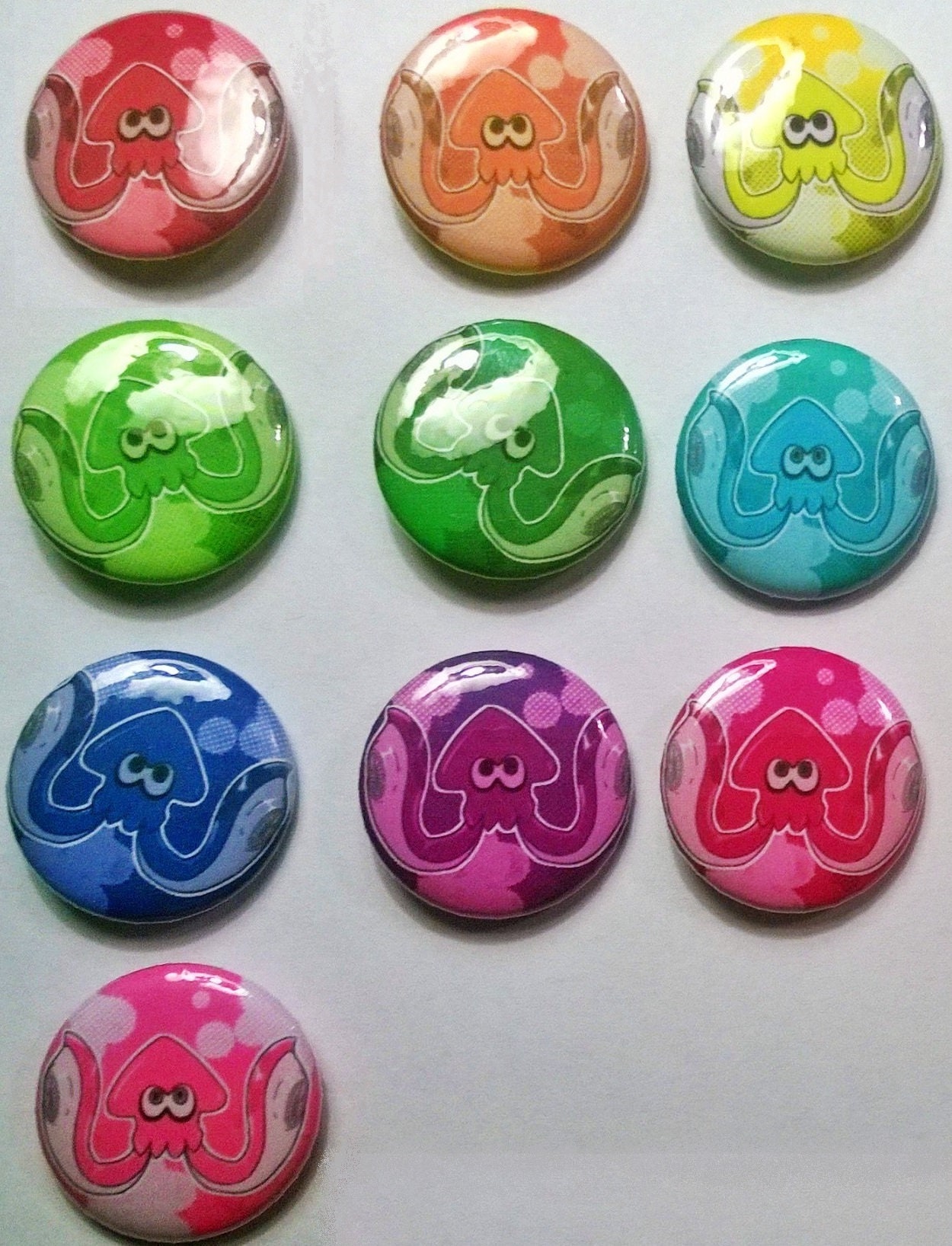 Splatoon 2 Octo Expansion Buttons agent 8 CQ Cumber - Etsy