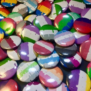 LGBTQ Pride Buttons (custom Identity Requests Welcome!) - Etsy
