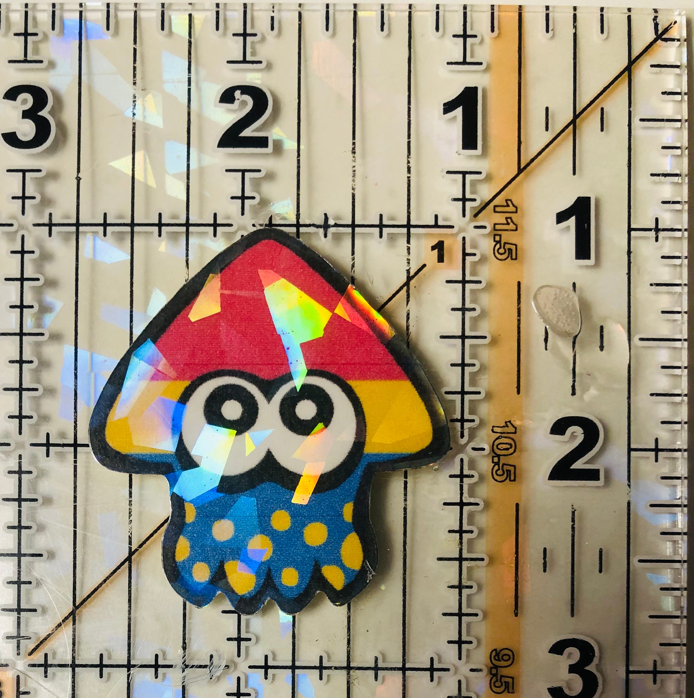 LGBT Splatoon Squid and Octo Crystal Stickers - Etsy