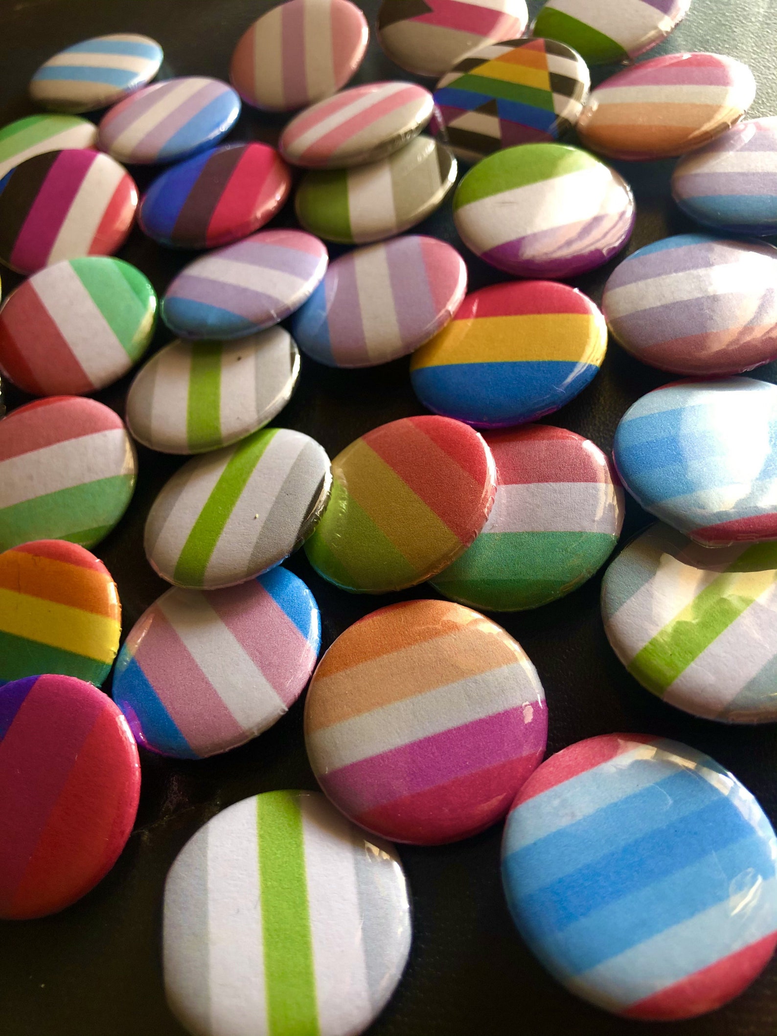 LGBTQ Pride Buttons custom Identity Requests Welcome - Etsy